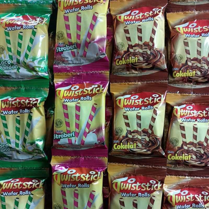 Jual Wafer Roll stik RTG (twiststik)@10pcs | Shopee Indonesia