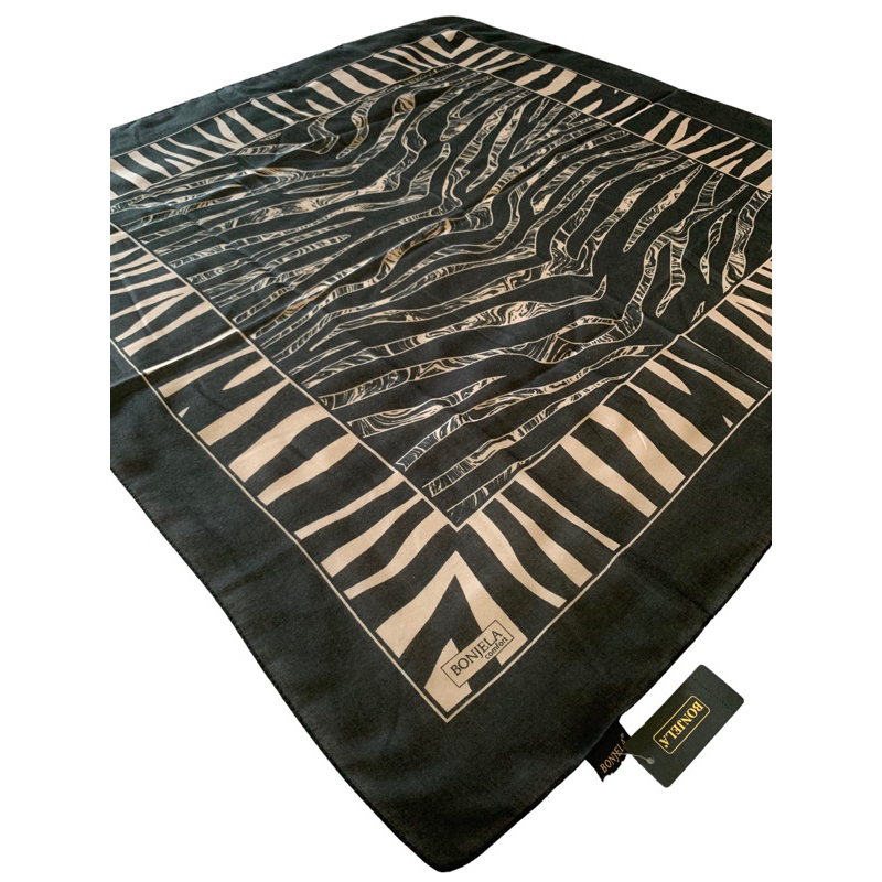 Jual Hijab Turki Premium Motif Zebra Original Bonjela (200) | Shopee ...