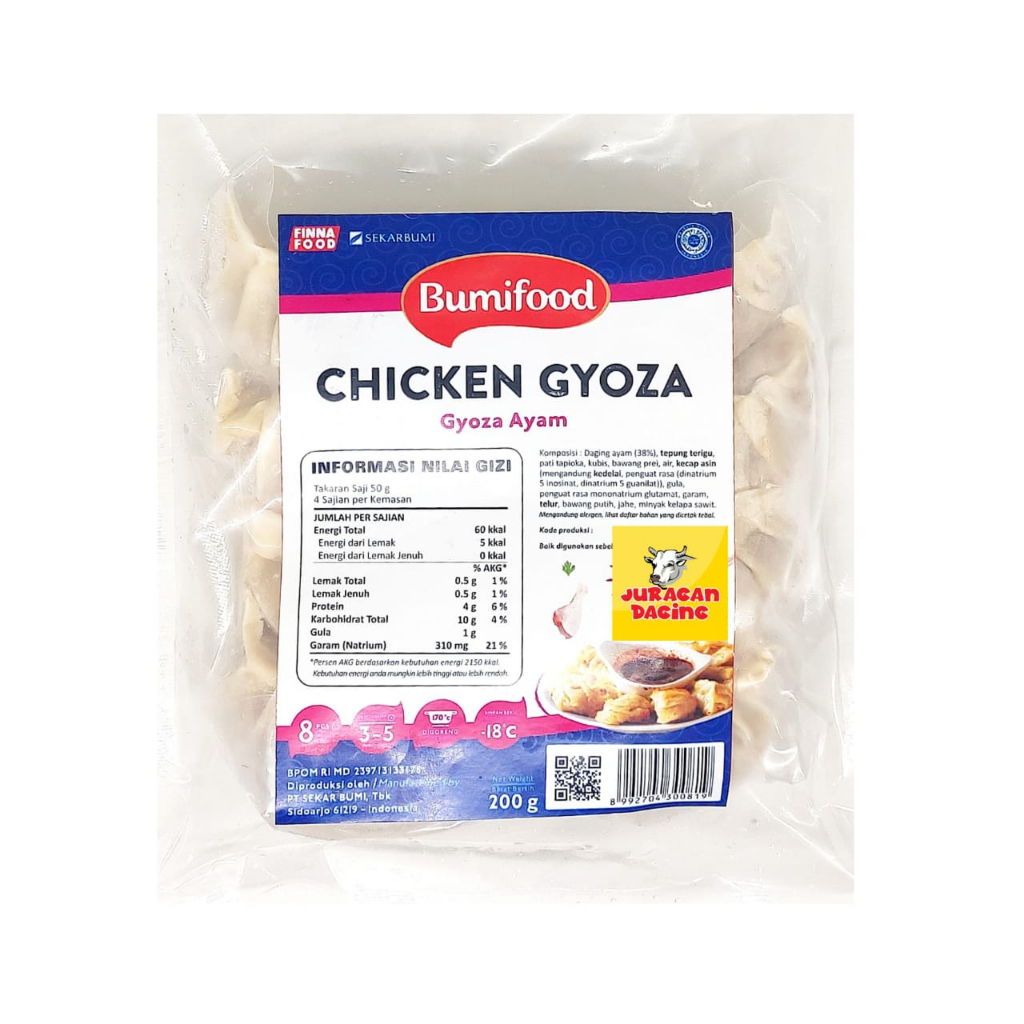 Jual Bumifood Chicken Gyoza 200gr | Shopee Indonesia