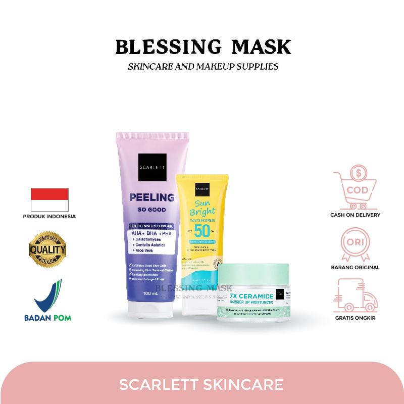 Jual Scarlett Whitening Peeling Gel Peeling So Good | Sunscreen Sun ...