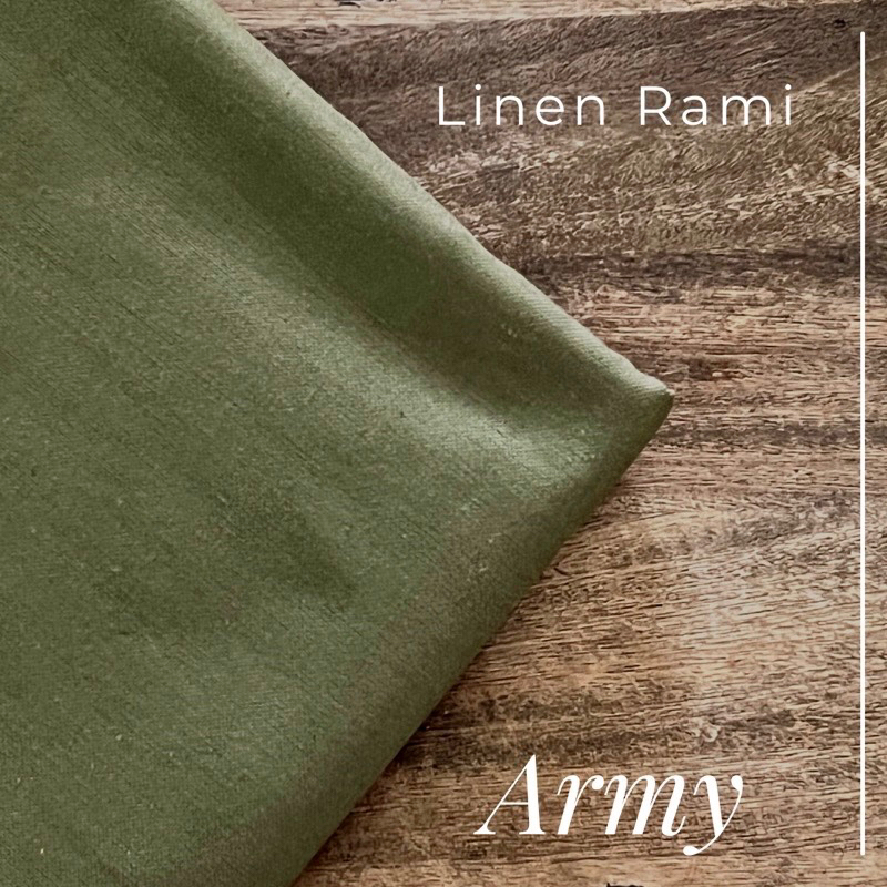 Jual Kain Linen Rami Murah berkualitas Katun Rami per Setengah Meter ...