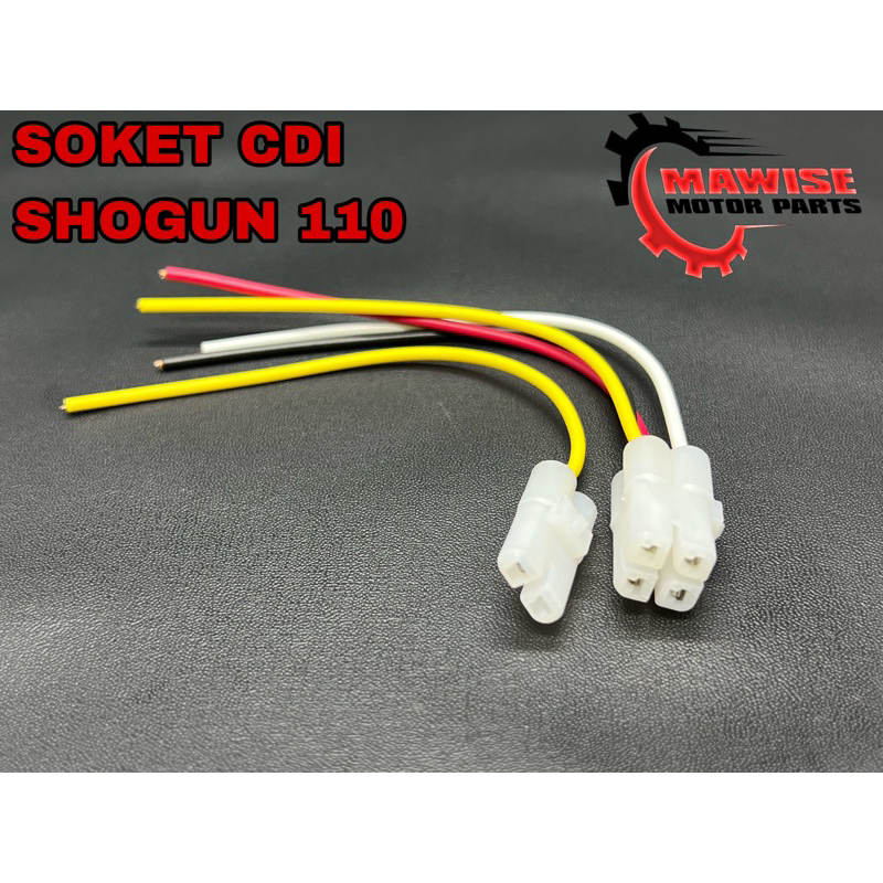 Jual SOKET / SOCKET CDI SHOGUN 110 (IM) | Shopee Indonesia