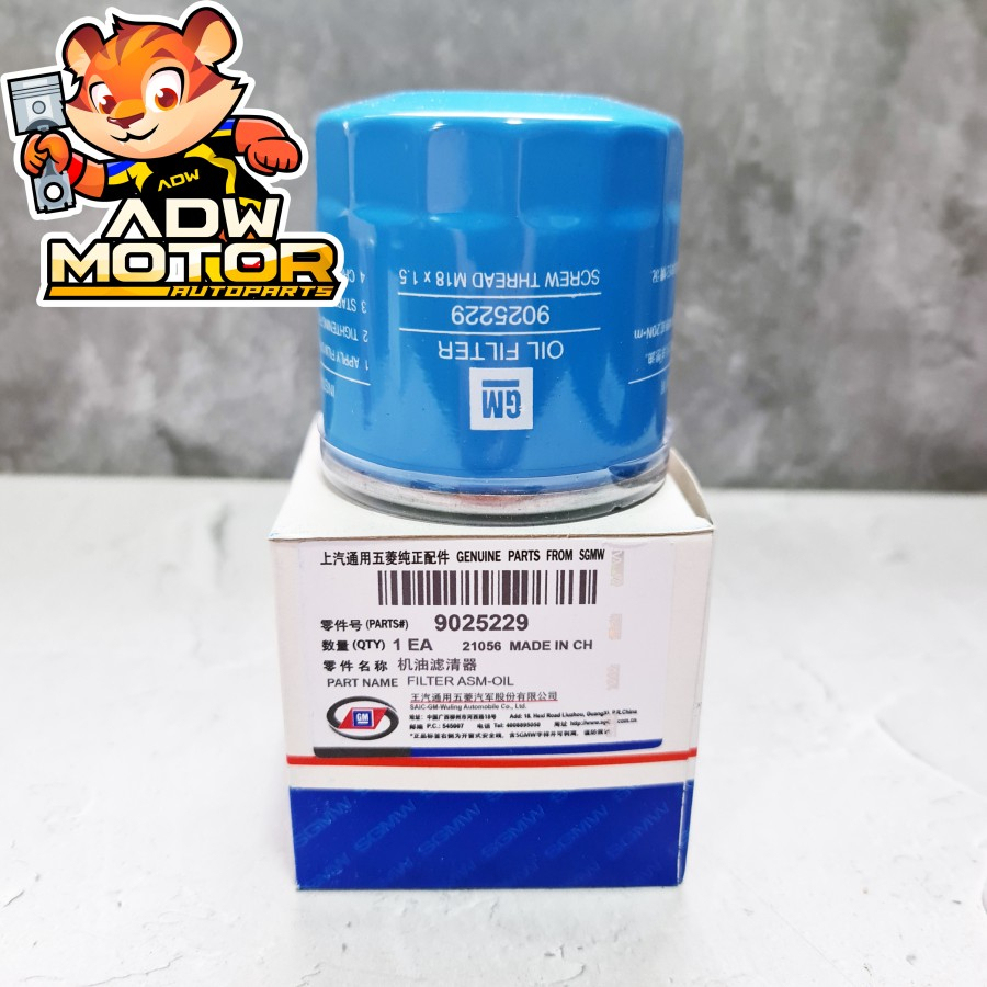 Jual Filter Oli Wuling Cortez Confero 1.5 1500cc Formo Chevrolet Spark ...