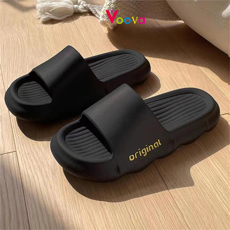 Jual VOOVA Sandal Pria Dan Wanita/Sandal Tebal/Sandal Rumah/Sandal PVC ...