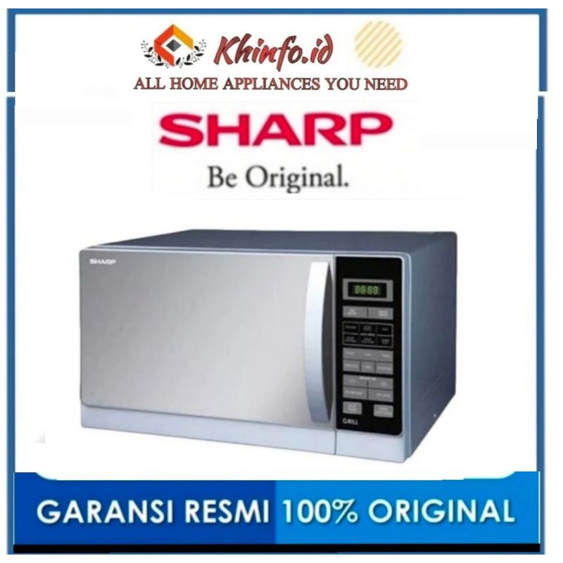Jual Microwave Sharp R-728 (s)w(putih)B(hitam)-IN /MICROWAVE OVEN 25 ...