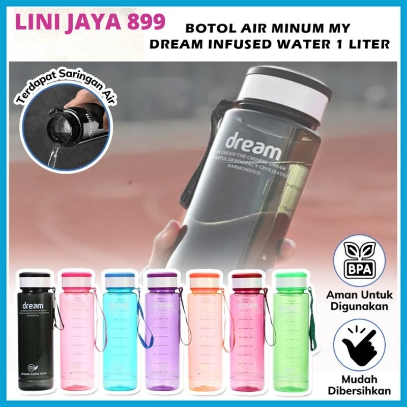 Jual BOTOL AIR MINUM MY DREAM 1 LITER/BOTO AIR MINUM WARNA WARNI 1 ... Jual BOTOL AIR MINUM MY DREAM 1 LITER/BOTO AIR MINUM WARNA WARNI 1 ...