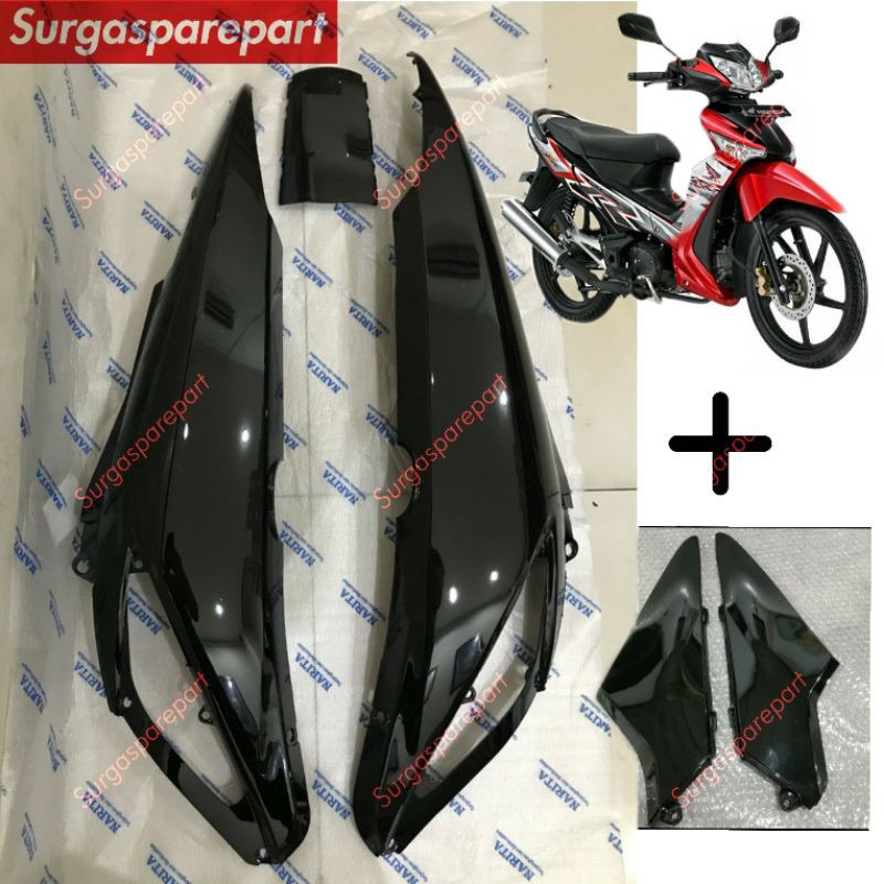 Jual cover bodi belakang honda supra x 125 lama supra x 125 new batman ...