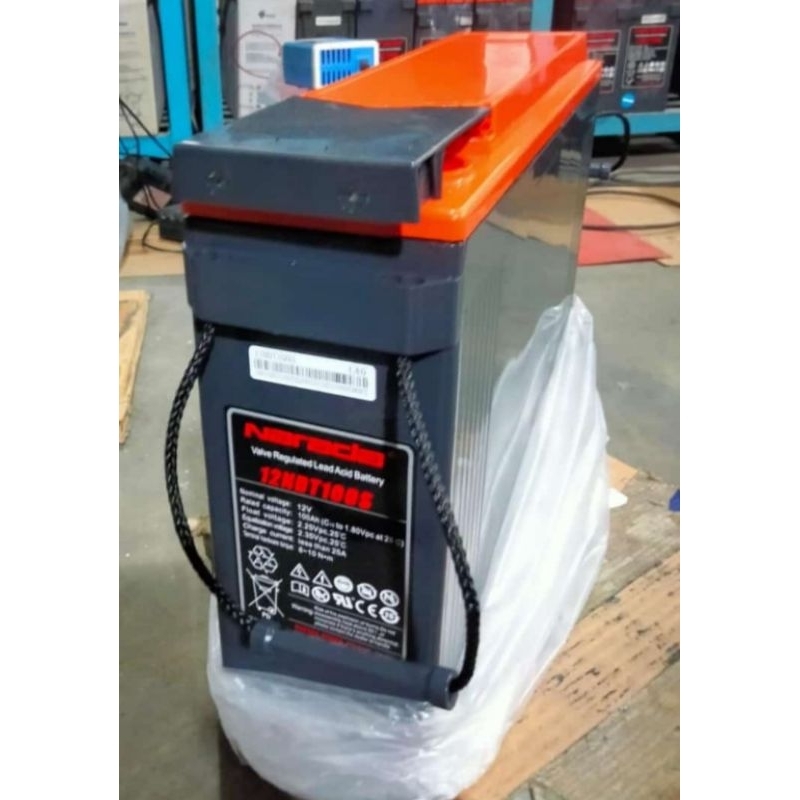 Jual battery VRLA merek Narada 12v 100 ah New old stok | Shopee Indonesia