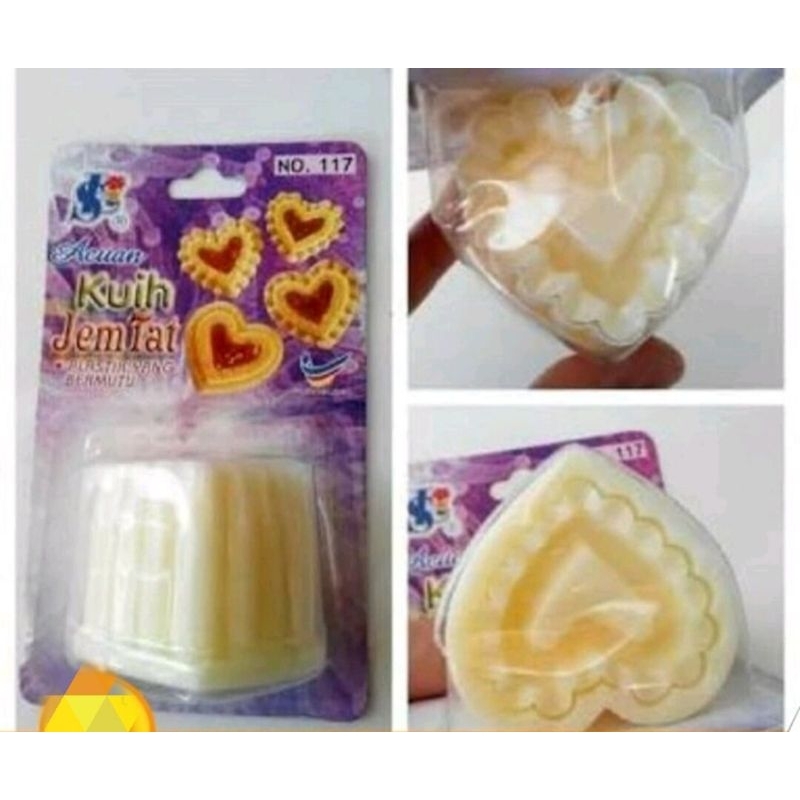 Jual Acuan Kuih Sin Lian Jem Tat Tart Cetakan Kue Kering Nastar Nutella ...