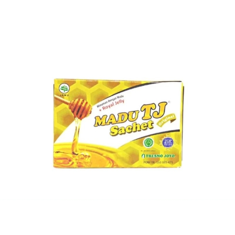 Jual Madu TJ sachet (1 box = 12 sachet)rasa original | Shopee Indonesia