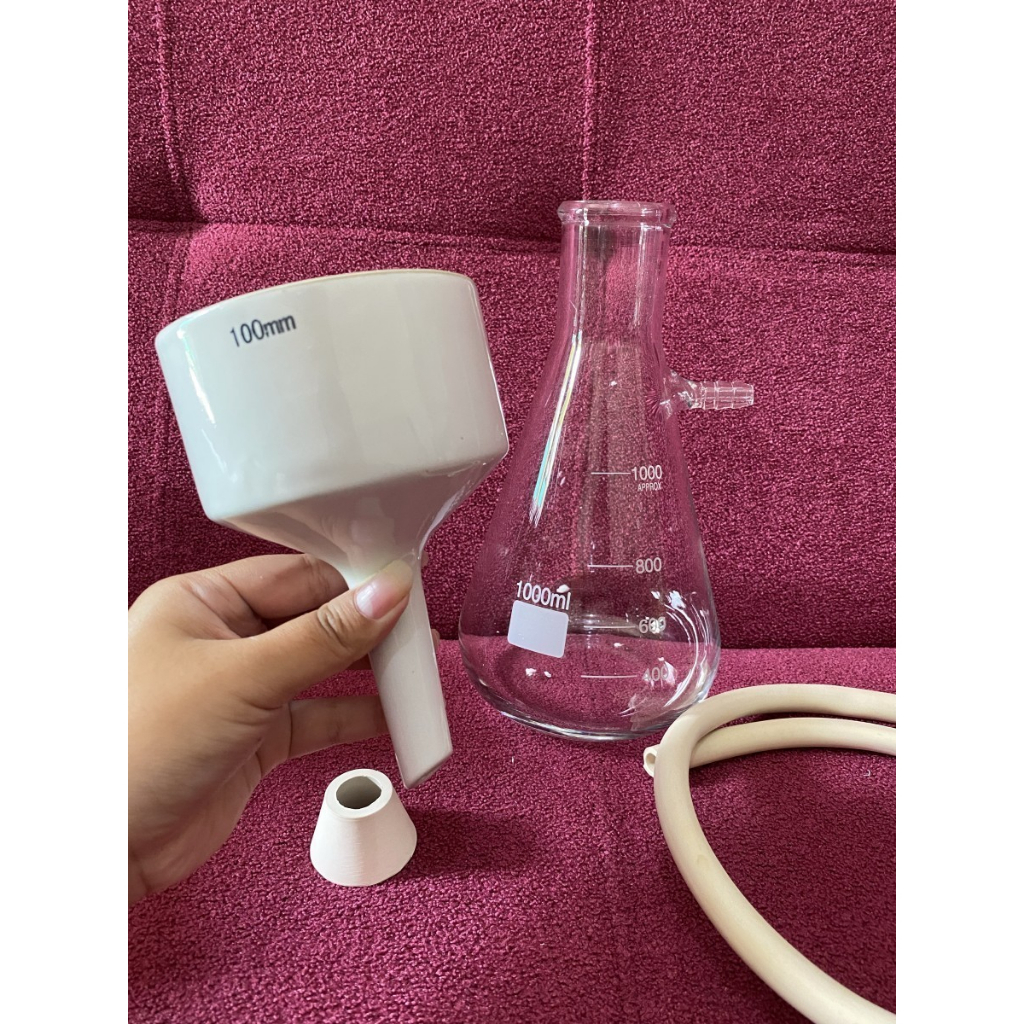 Jual Buchner Funnel Fitration Set 1000ml 100 mm | Shopee Indonesia