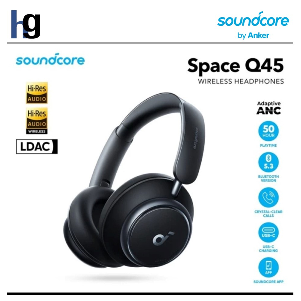 Jual Anker Soundcore Space Q45 A3040 ANC Wireless Headphones Bluetooth ...