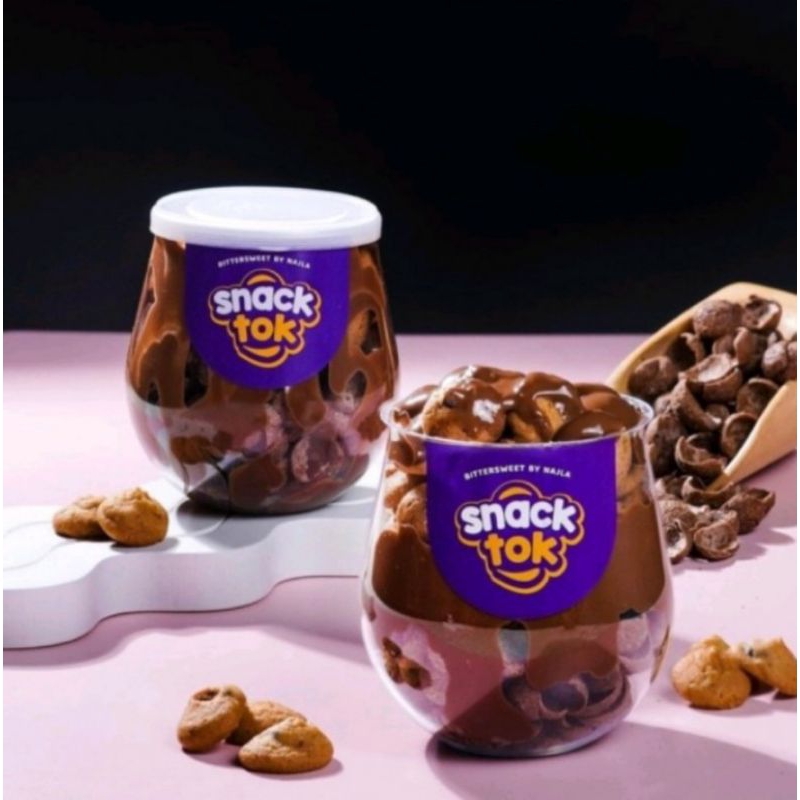 Jual SNACK*TOK / COOKIES COKLAT / CEMILAN / MAKANAN RINGAN | Shopee ...