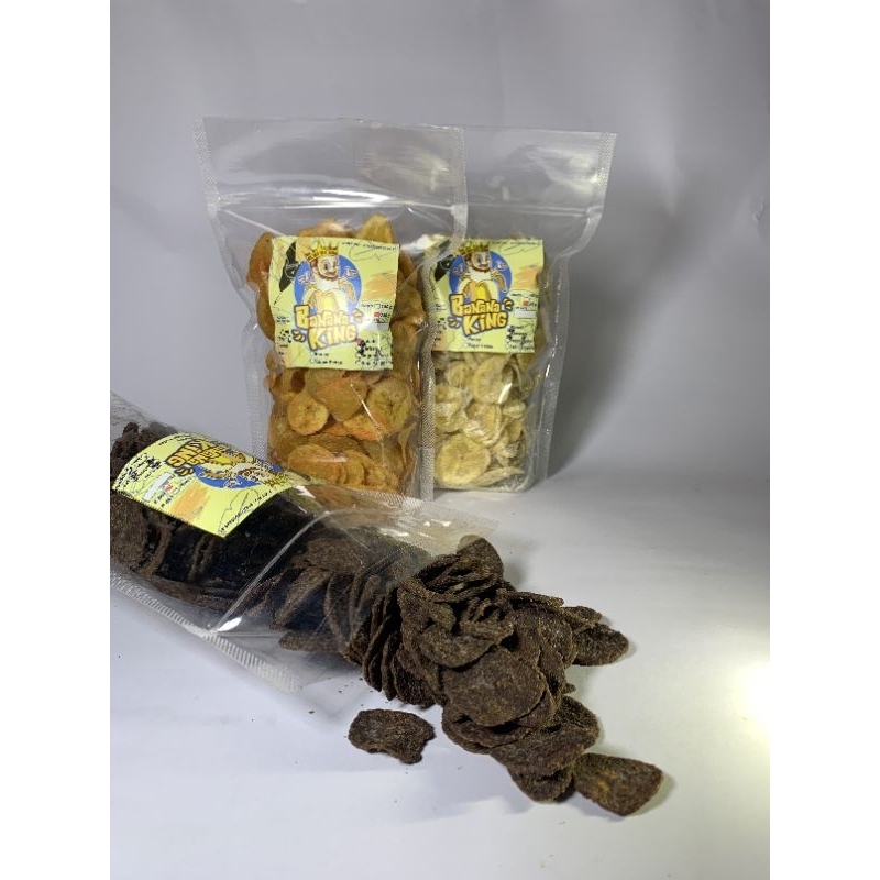 Jual Keripik pisang Banana King 150g, 250g (raja kriuks) | Shopee Indonesia