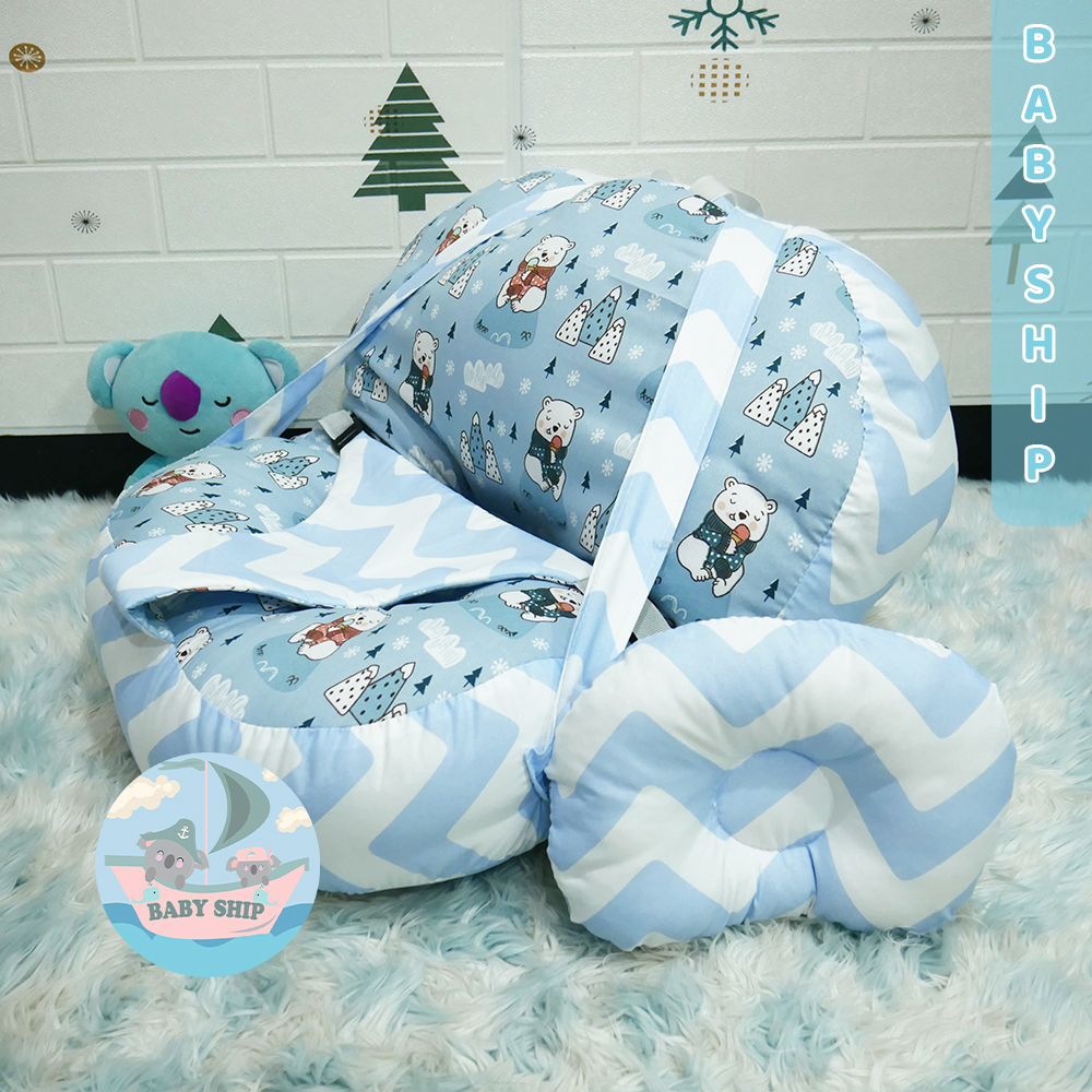 Jual Sofa Bayi Jumbo Multifungsi Dengan Tali Pengait Untuk Bayi Belajar ...