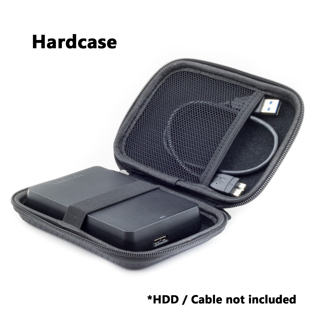 Jual Case Hardisk Eksternal Pouch Tempat HDD External Dompet | Shopee ...