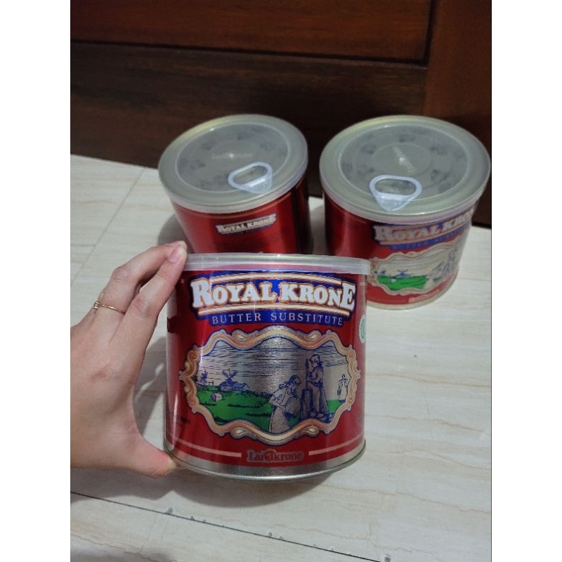 Jual royal krone butter substitute repack 250gr / 500gr (menggunakan wadah toples jar) | Shopee ...