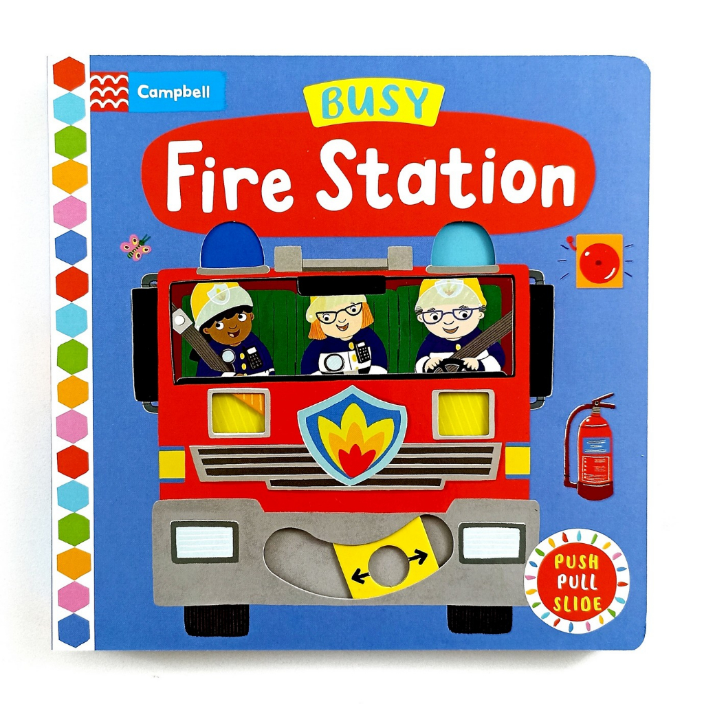 Jual ORIGINAL Campbell Busy Fire Station - Leon Books | Shopee Indonesia
