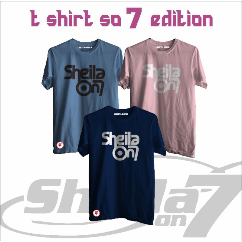 Jual T Shirt Sheila On 7 Logo Terbaru Premium Edition | Shopee Indonesia