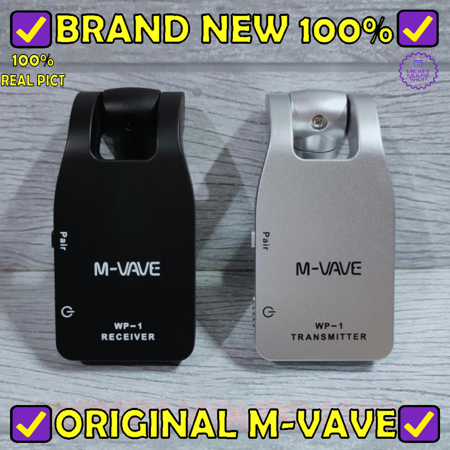 Jual Jack Gitar Wireless 2.4GHz M-Vave AIRBRIDGE WP-1 Guitar Sound ...