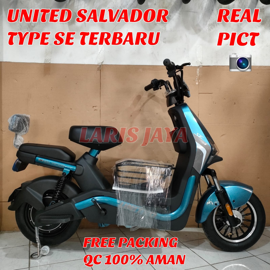 Jual Sepeda listrik UNITED SALVADOR SE E BIKE sepeda listrik united ...