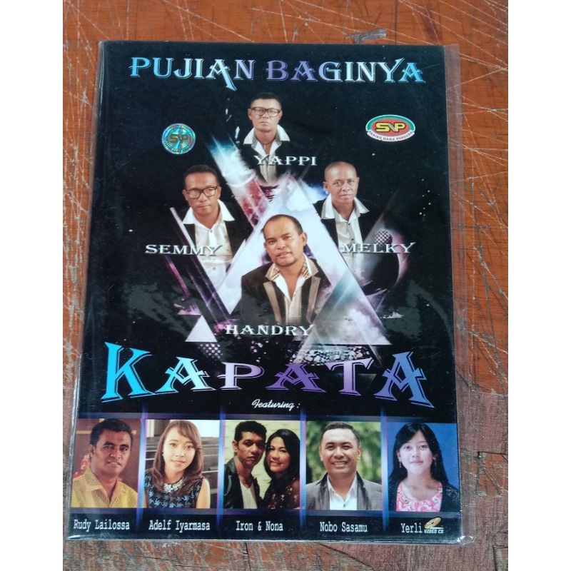 Jual Kaset Vcd Original lagu rohani kapata ( Pujian BagiNya) | Shopee ...