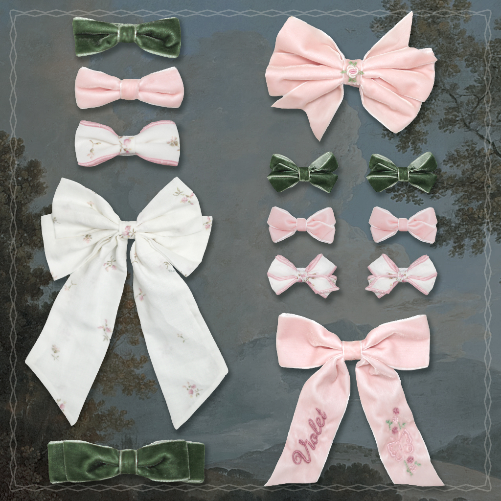 Jual Dear GG - Bow Hair Clips - Gratitude Collection - Raya Hair Bows 2023 | Shopee Indonesia