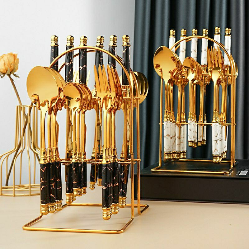 Jual SENDOK MARBLE SET MODEL KERAMIK / SENDOK SULTAN MARBEL SET ...