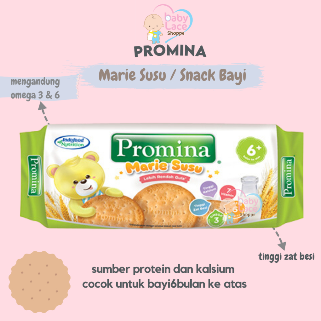 Jual Promina Marie Roll / Biskuit Marie Susu 150gr | Shopee Indonesia