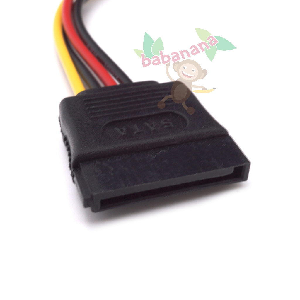 Jual RB Kabel Power DVR CCTV Sata Adapter to 4 Pin Mini FDD Converter ...