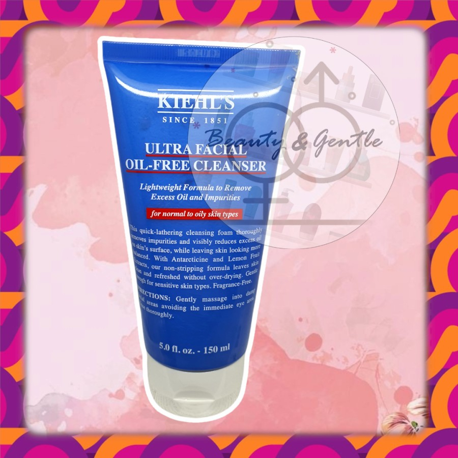 Jual Promo Kiehls Ultra Facial Oil Free Cleanser 150ml Shopee Indonesia