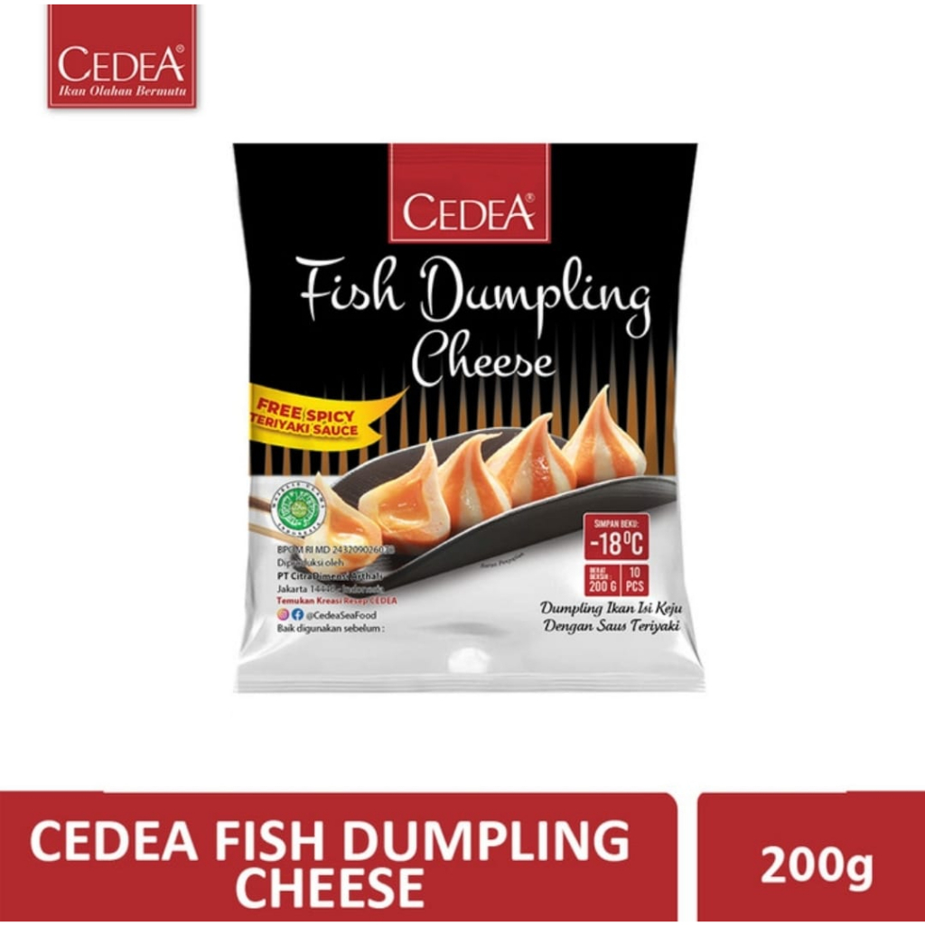 Jual CEDEA FISH DUMPLING CHEESE 200 GR | Shopee Indonesia