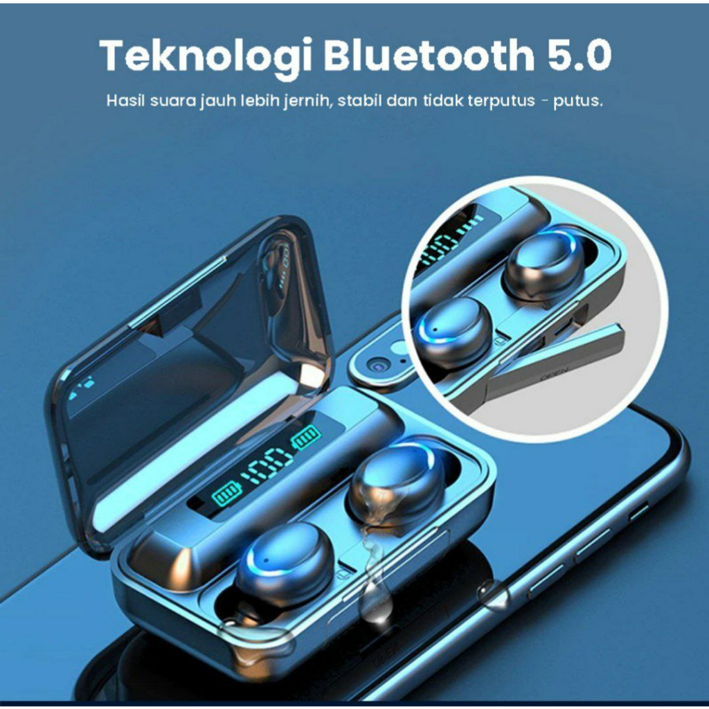 Jual Spoxy Zebra TWS bluetooth headset | Shopee Indonesia