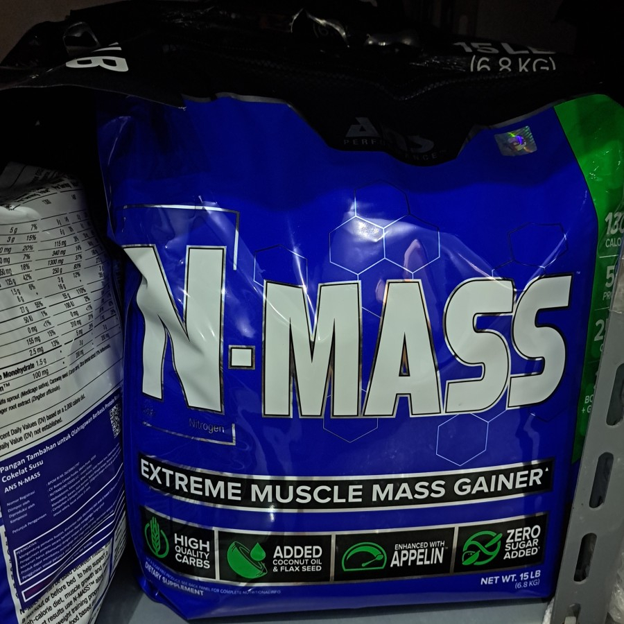 Jual ANS NMASS EXTREME MUSCLE GAINER 15LBS | Shopee Indonesia