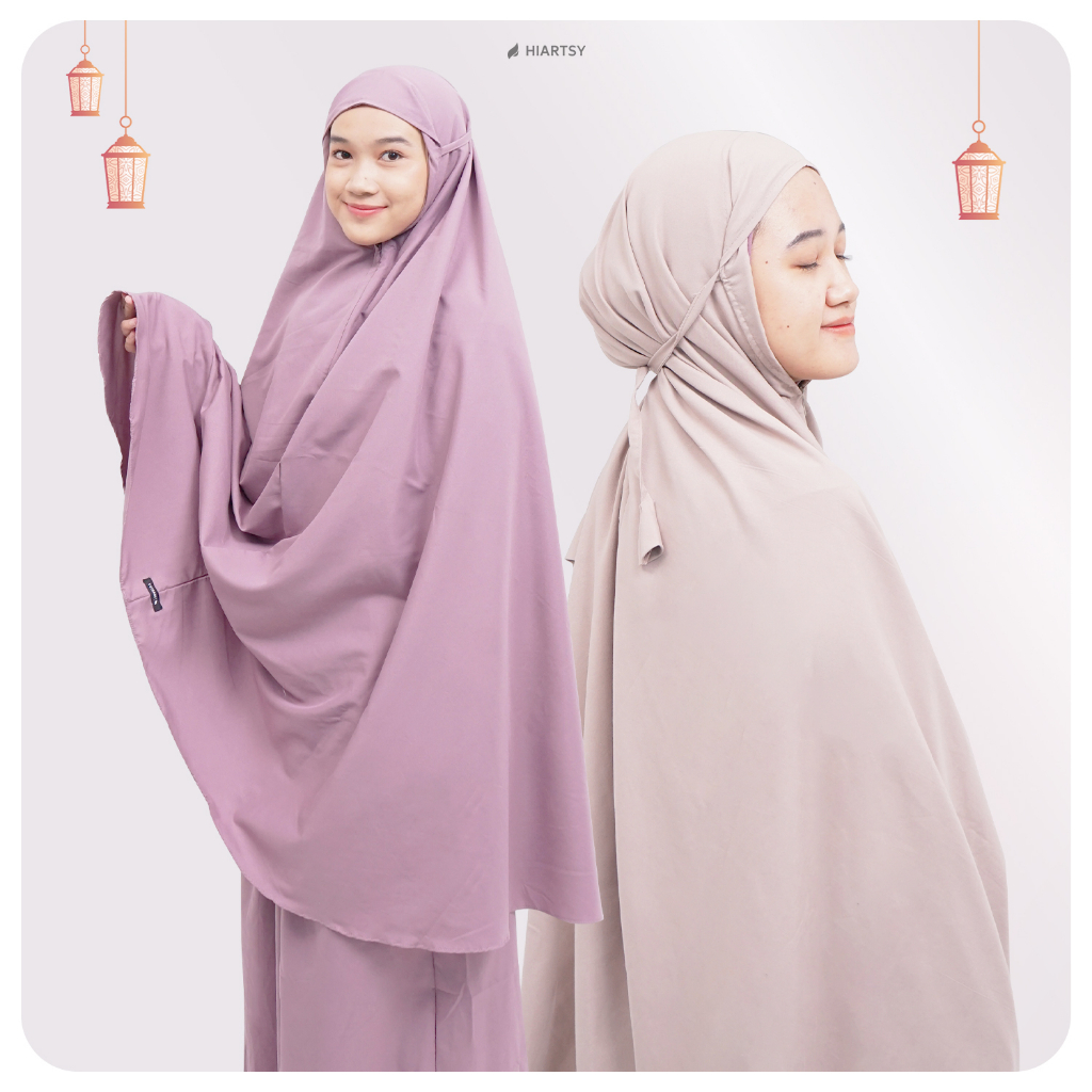 Jual Mukena Minimalis Polos Premium (Ada Resleting Leher) | Shopee ...