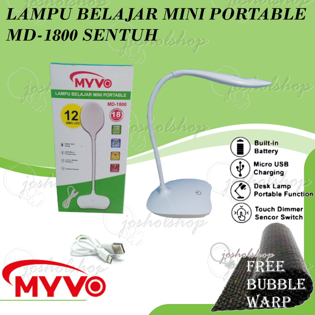 Jual Myvo Lampu Meja Belajar / Lampu Belajar LED / Lampu Baca ...
