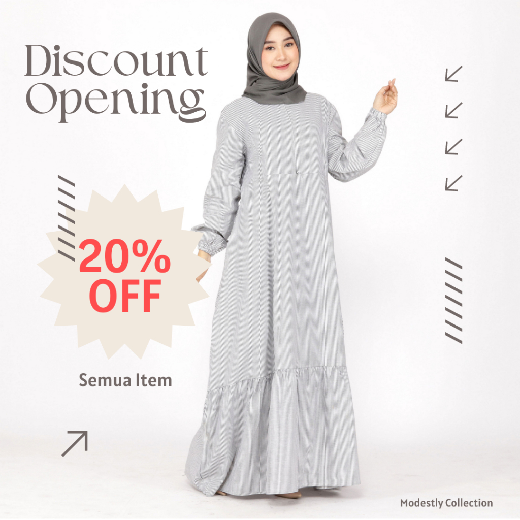 Jual Gamis Tiramissu Hitam: Busana Muslimah Elegan dengan Resleting ...