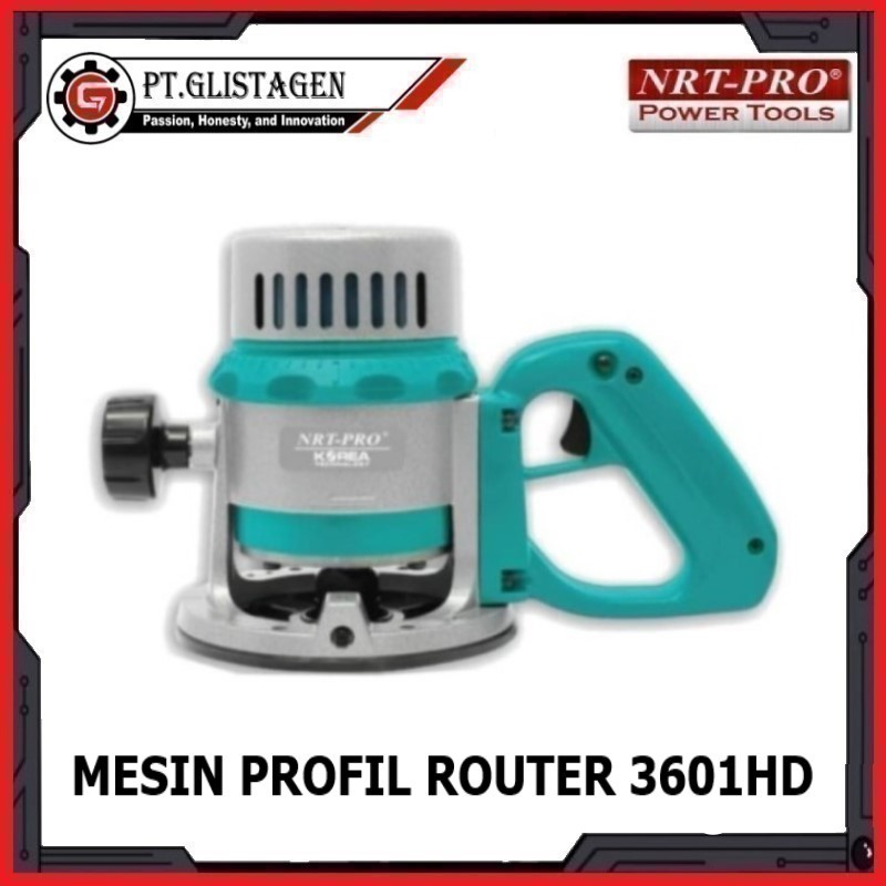 Jual Mesin Profil Besar Router Kayu 12mm Wood Trimmer NRT PRO 3601 HD ...