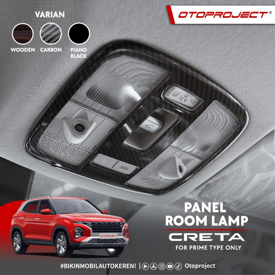 Jual Panel Room Lamp / Front Room Lamp Cover Hyundai Creta Otoproject ...