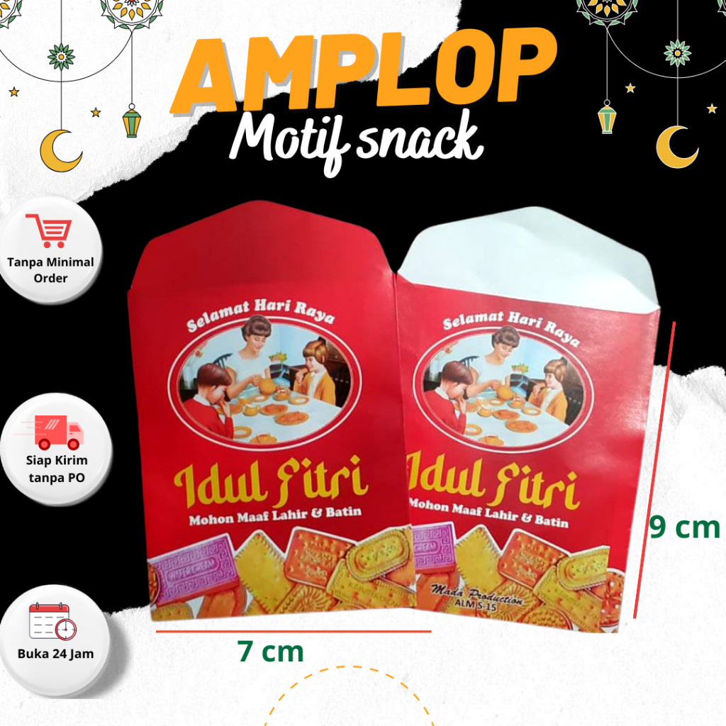 Jual Amplop Lebaran Idul Fitri / Ampau Anak Murah / Amplop muslim ...