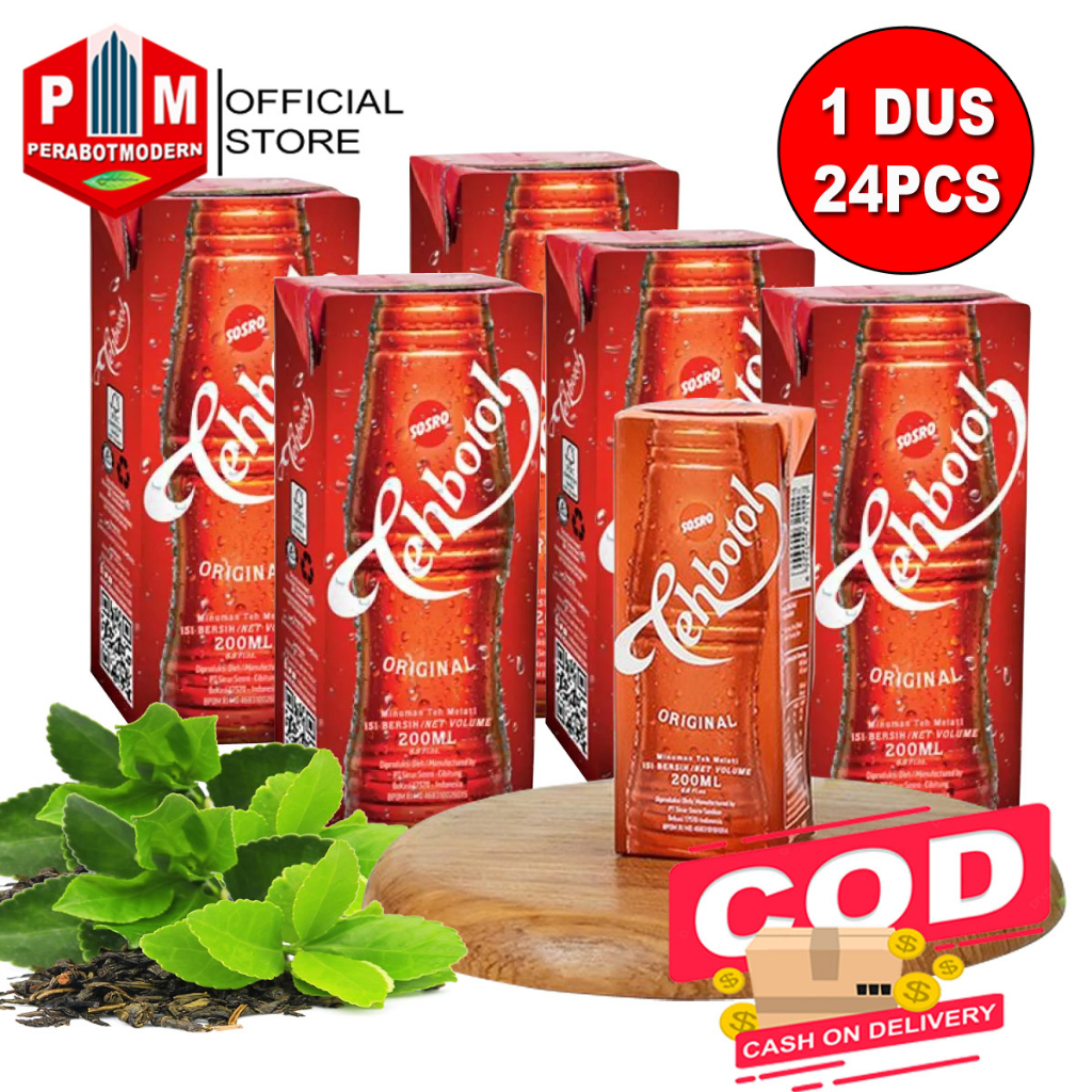 Jual Teh Botol Sosro Kotak 200ml Dus (isi 24 pcs) | Shopee Indonesia