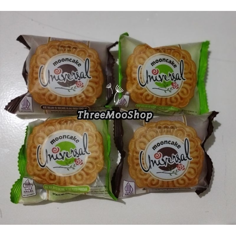 Jual Kue Mooncake Universal isi Kacang Hijau 60 gr | Shopee Indonesia