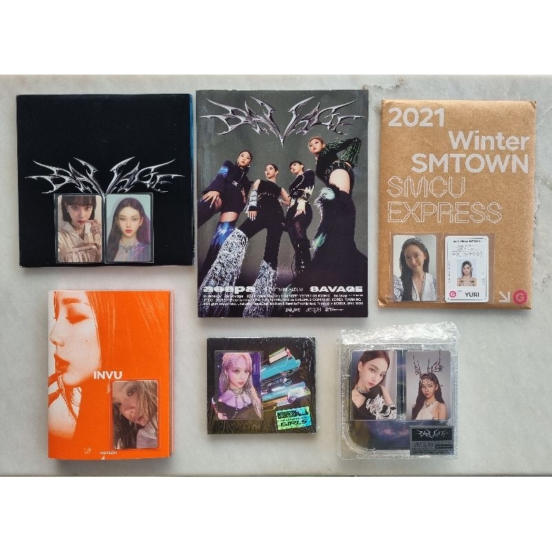 Jual Album Aespa SNSD Savage Girls INVU SMCU | Shopee Indonesia