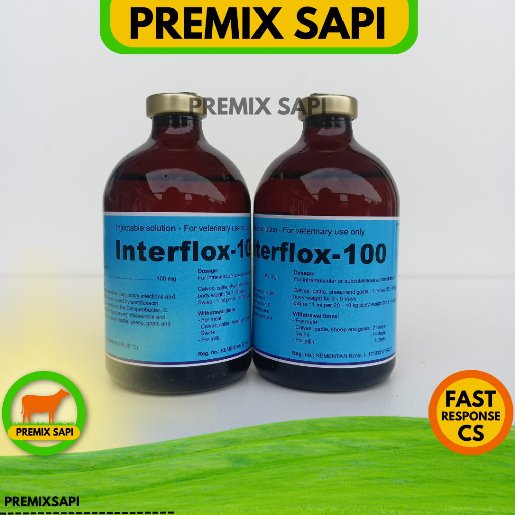 Jual INTERFLOX 100 100ML - Obat Antibiotik Pernafasan dan Pencernaan ...