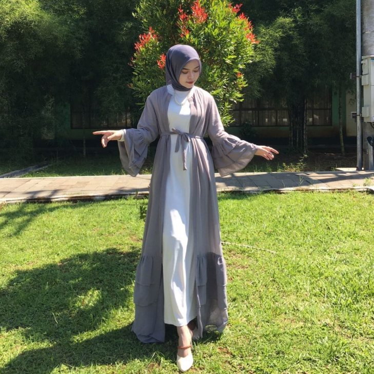 Jual ABAYA/GAMIS ABAYA KEKINIAN /GAMIS TERBARU LEBARAN WANITA/LUNA ...