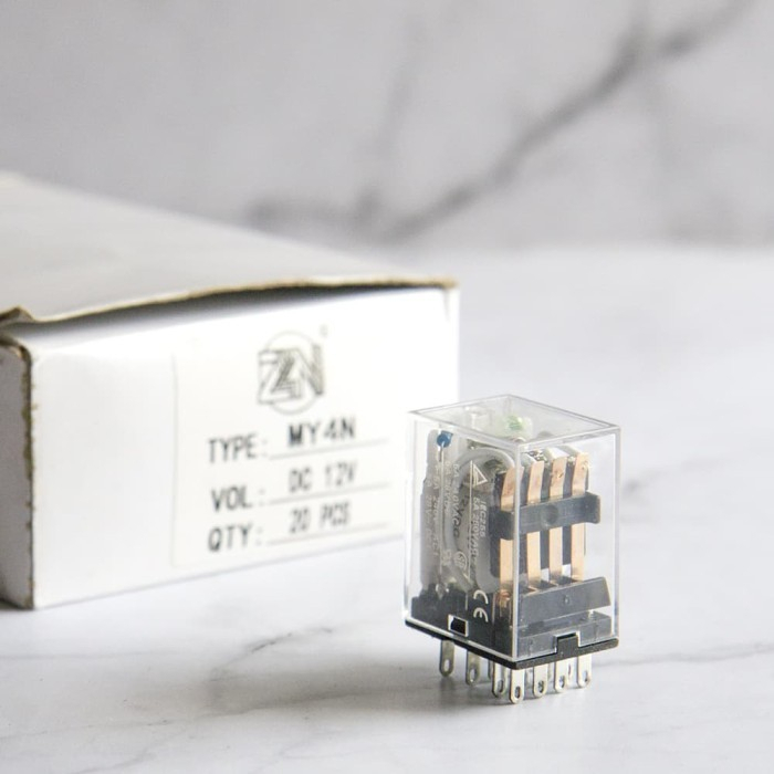 Jual Relay MY4 / MY4N 12V (12 Volt) | Shopee Indonesia