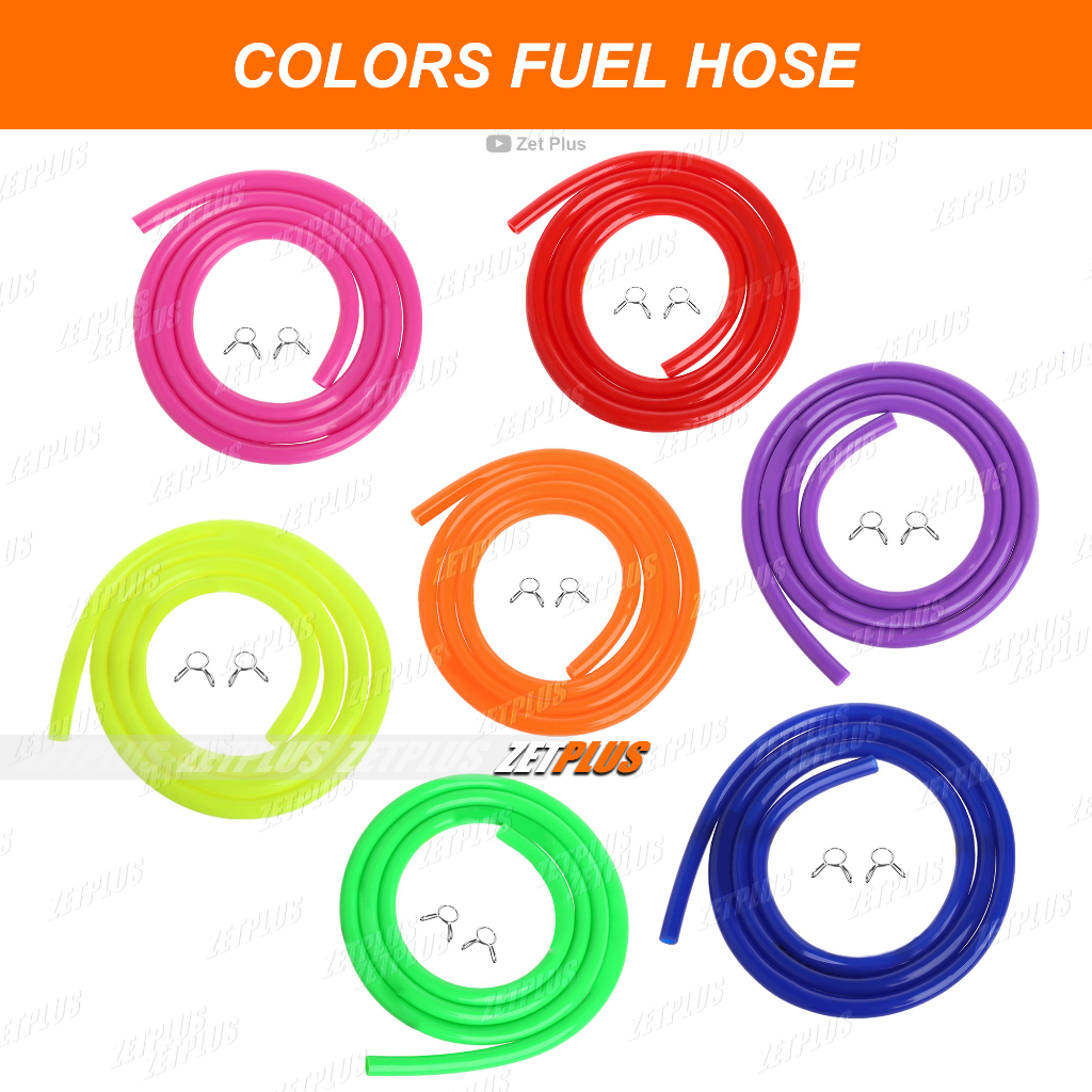 Jual SELANG BENSIN WARNA UNIVERSAL/slang hawa variasi motor-atv-mini ...