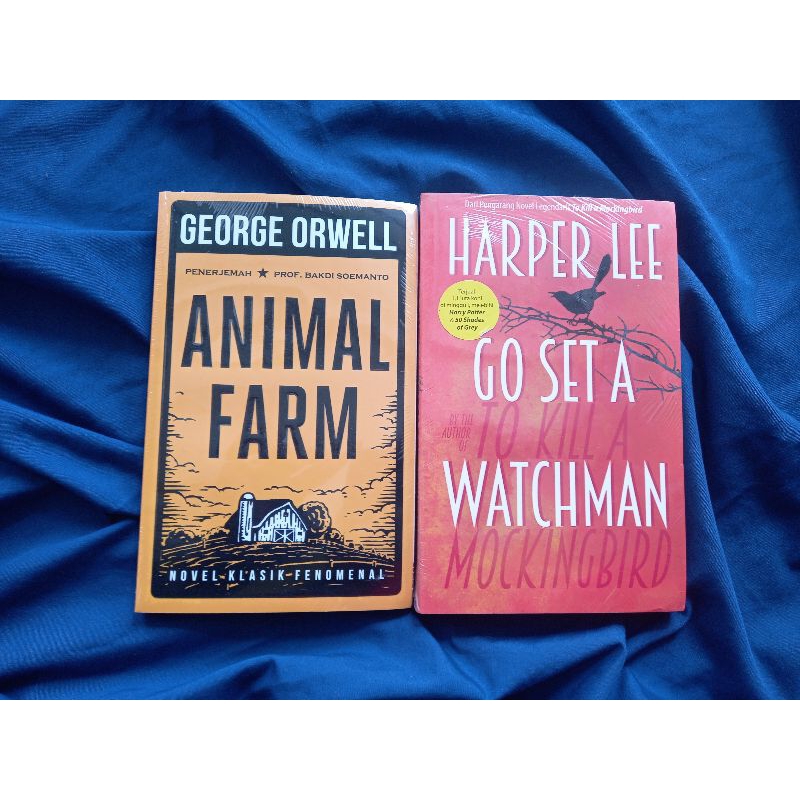 Jual paket buku animal farm dan go set a watcman penerbit bentang ...