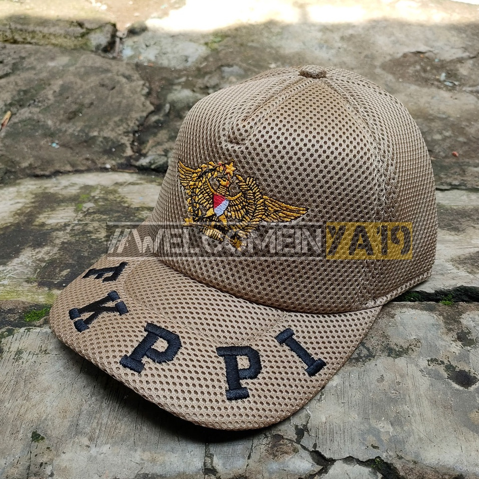 Jual Topi Jaring Logo FKPPI Wings Tulisan Besar Krem | Shopee Indonesia