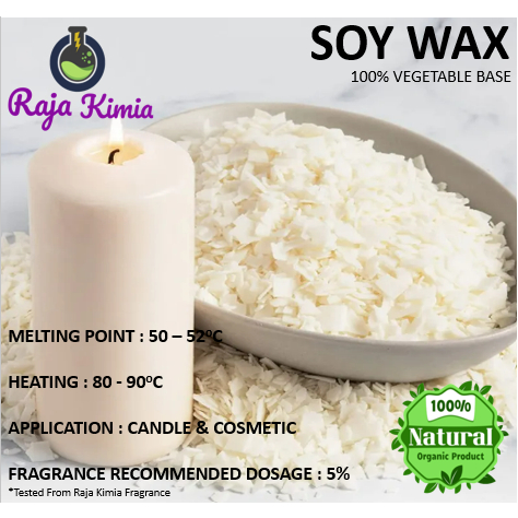 Jual Soy Wax Flake Premium / Wax Kedelai / Bahan Lilin - 1 KG | Shopee ...